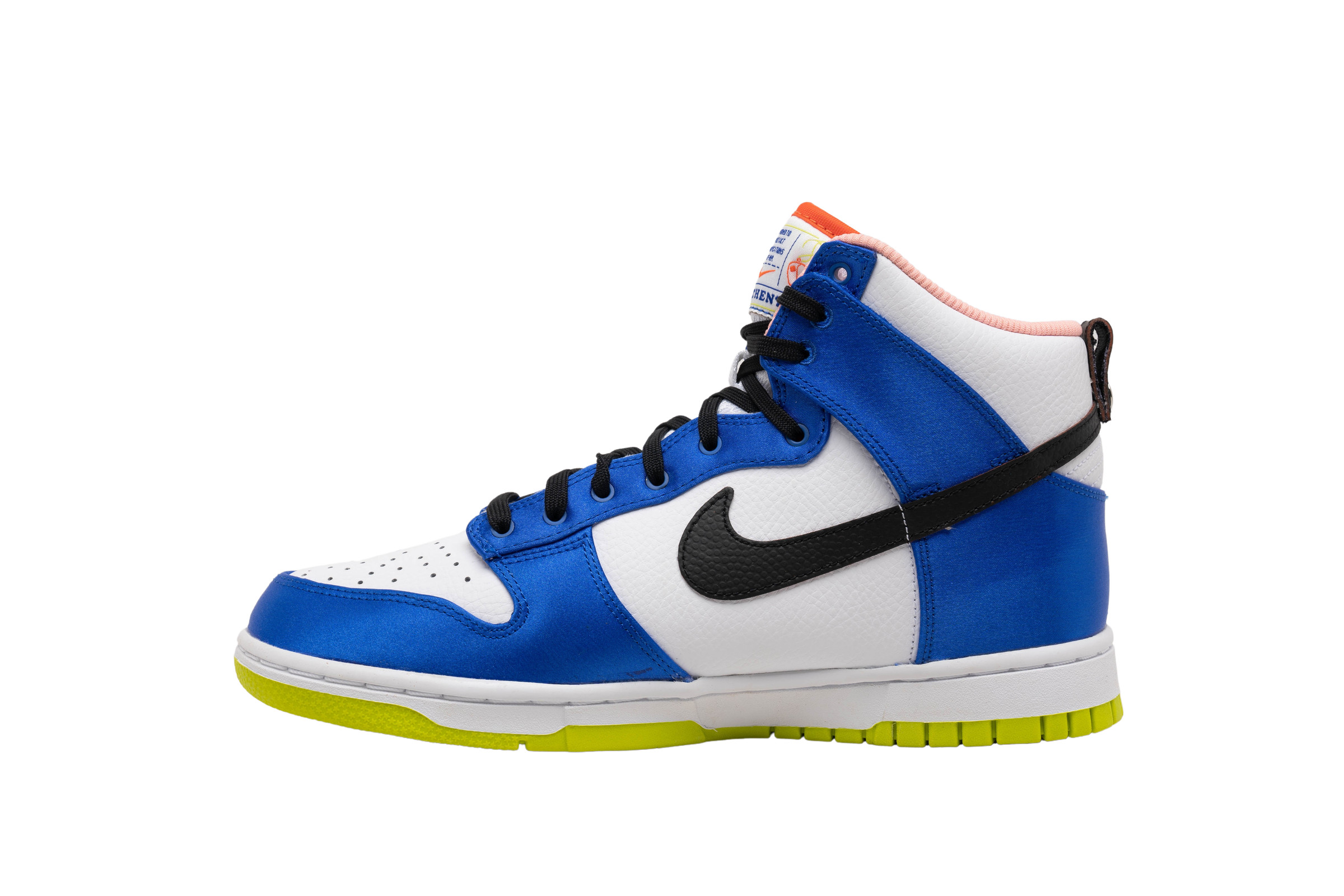 Nike Dunk High Blue Satin W for sale | eBay