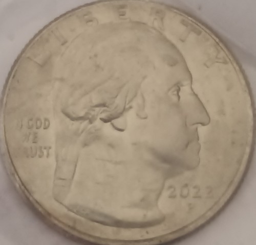 2022 P Voto Para La Mujer Quarter, Die Error On Reverse Letters J & E ...