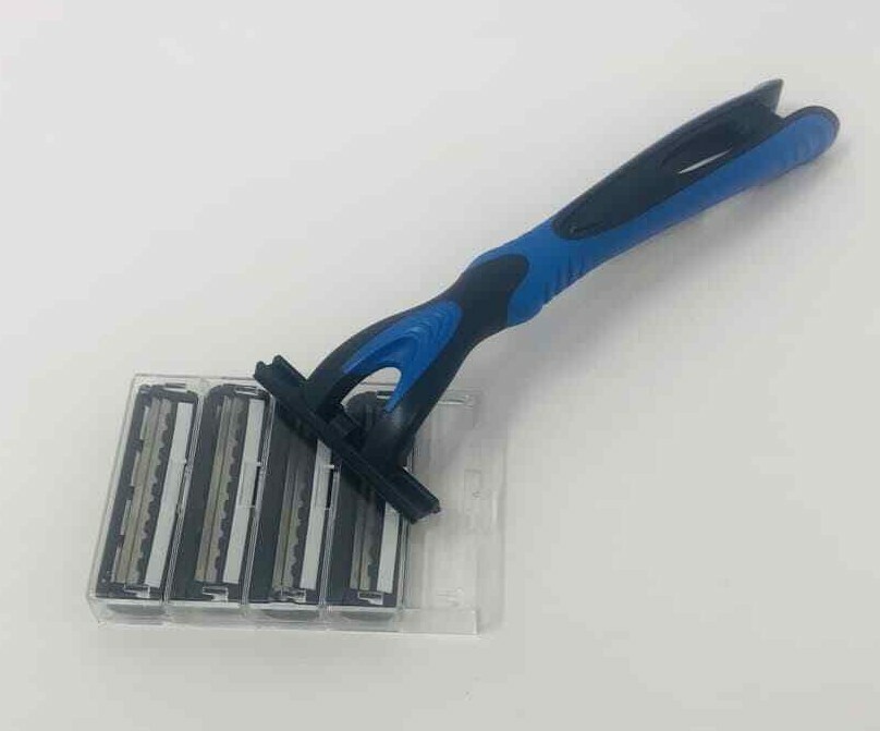 Twin Blade Razor Set Extra Cartridge Refill Men Shaving Razor Fixed ...