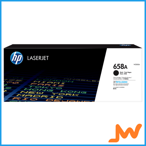 HP 658A Black Original LaserJet Toner Cartridge | eBay