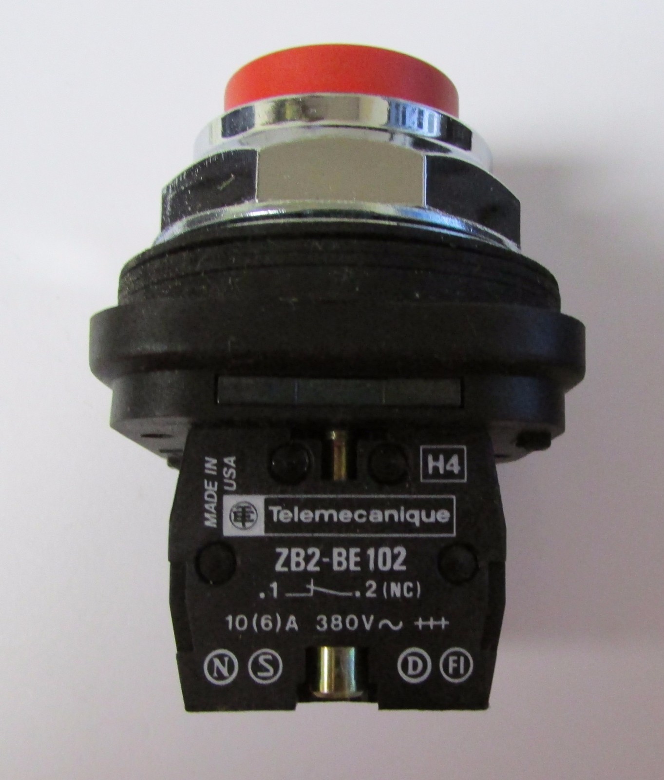 TELEMECANIQUE XB3 BL42 Extended Red Head Push Button | eBay