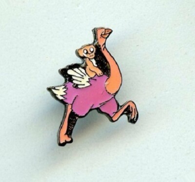 Disney Europe The Lion King Simba Riding Back of Ostrich Mini Pin | eBay