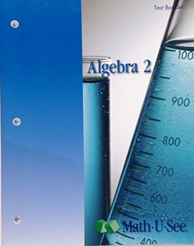 MATH U SEE ALGEBRA 2 By Steven Demme **Mint Condition** | eBay