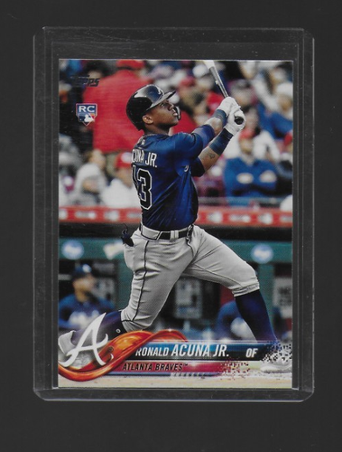 2018 TOPPS UPDATE SERIES - ROOKIE (RONALD ACUNA JR.) #US250. | eBay