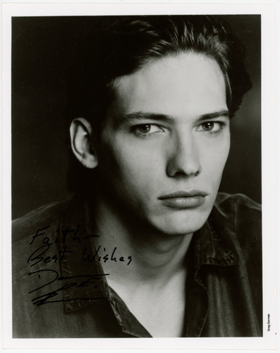 Darren E. Burrows - Signed B&W Photograph | eBay