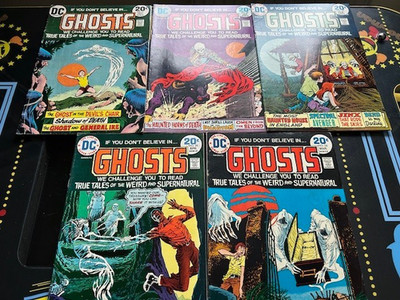 DC Ghosts Issues 21 - 25 1973 - 1974 VG - VFN True Tales of the Weird | eBay UK
