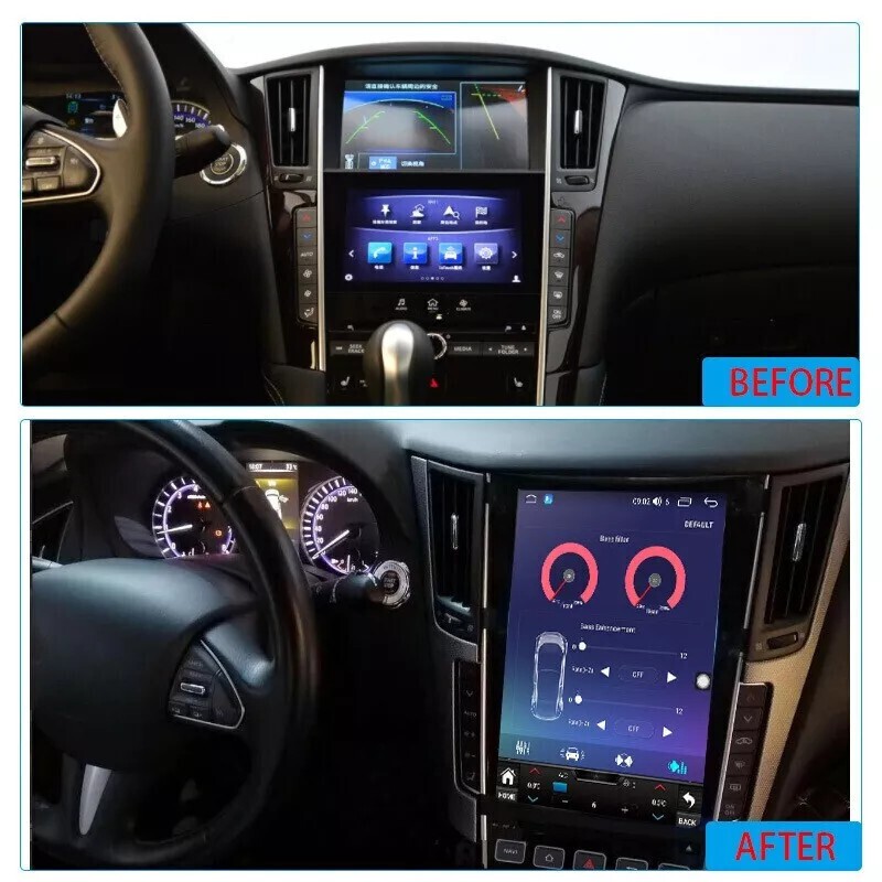 12.1" Car Stereo Radio Auto Android Carplay Android For 13-23 Infiniti ...