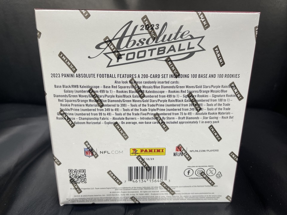2023 Panini Absolute Football Mega Box- Kabooms?!! In Hand.. | eBay