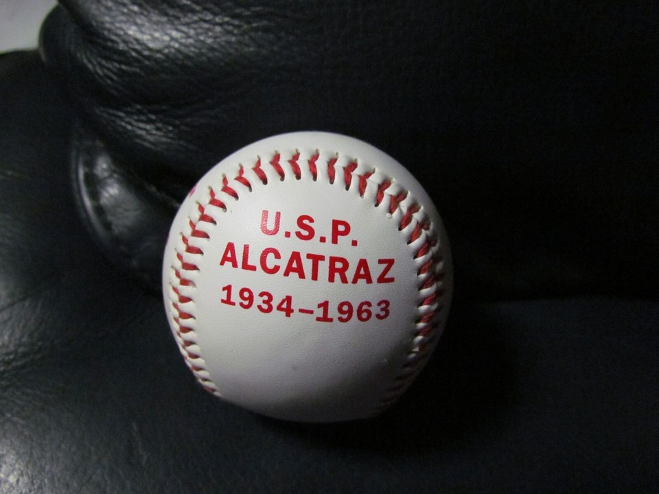 U.S.P. Alcatraz 1934 1963 Baseball | eBay