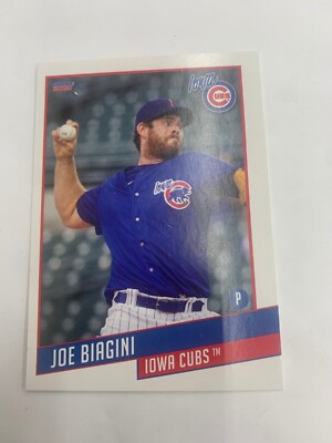 Joe Biagini Card 2021 Iowa Cubs Team Card | eBay