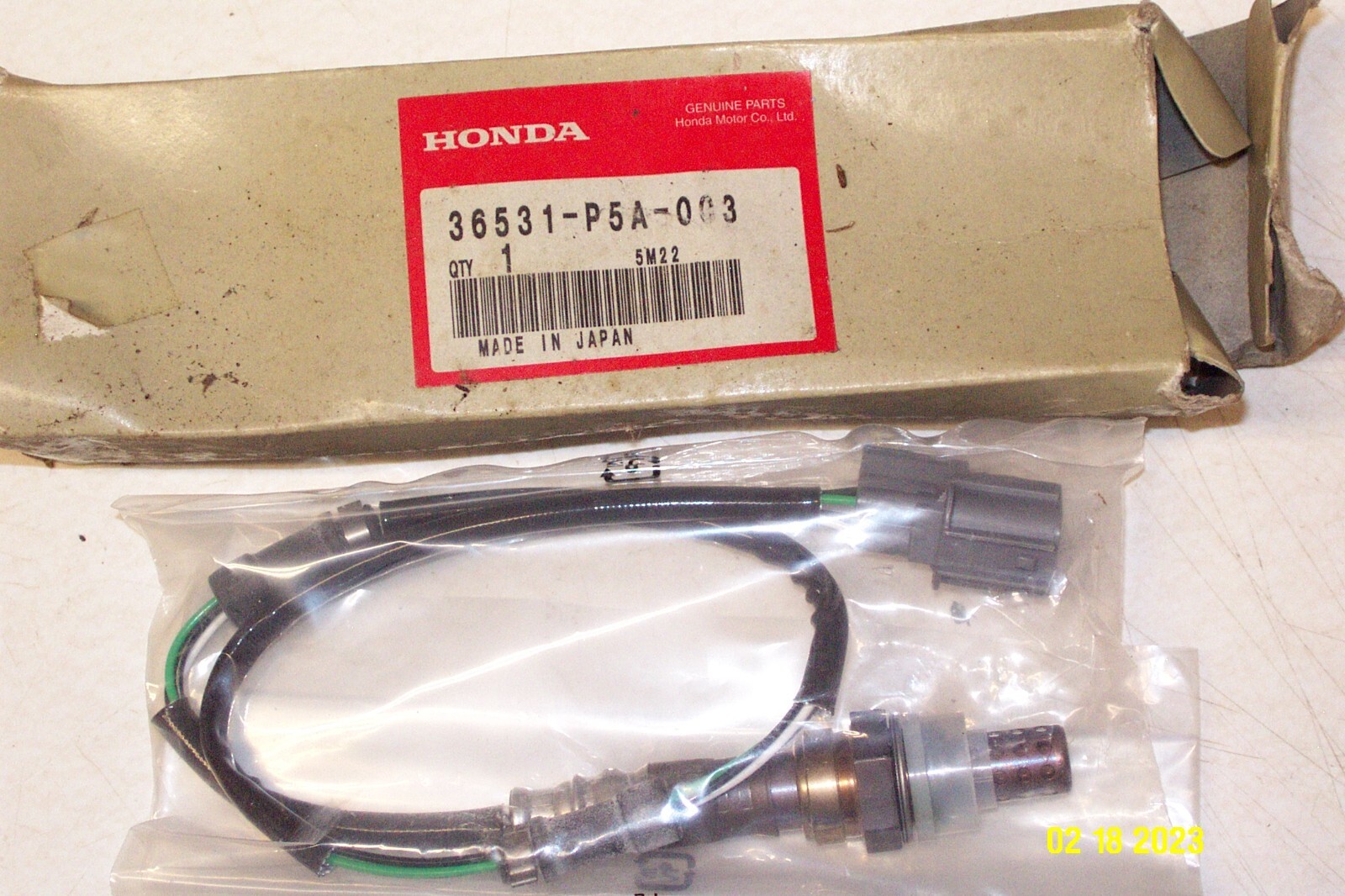Honda 36531-P5A-003 Acura Legend / RL / TL. Left Bank Oxygen sensor | eBay