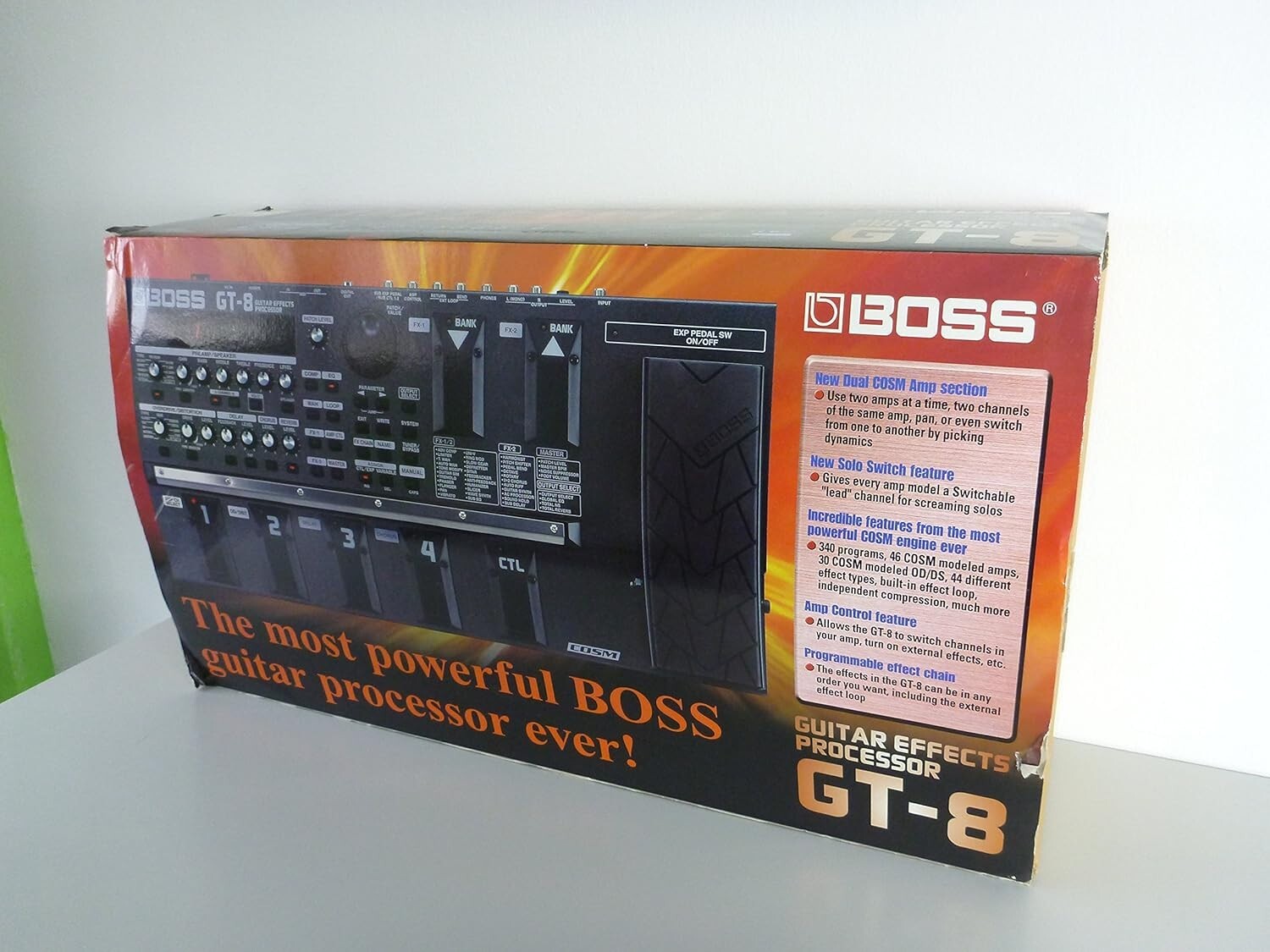 BOSS GT-8 Guitar Effects Processor Multi Digital Guitar effect pedal ...