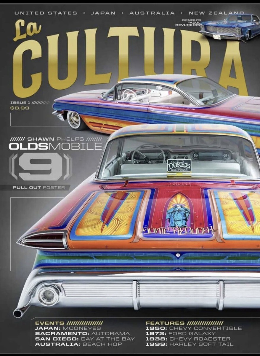Revista Low Rider OFFICIAL LOWRIDER MAGAZINE SHOWS 2025