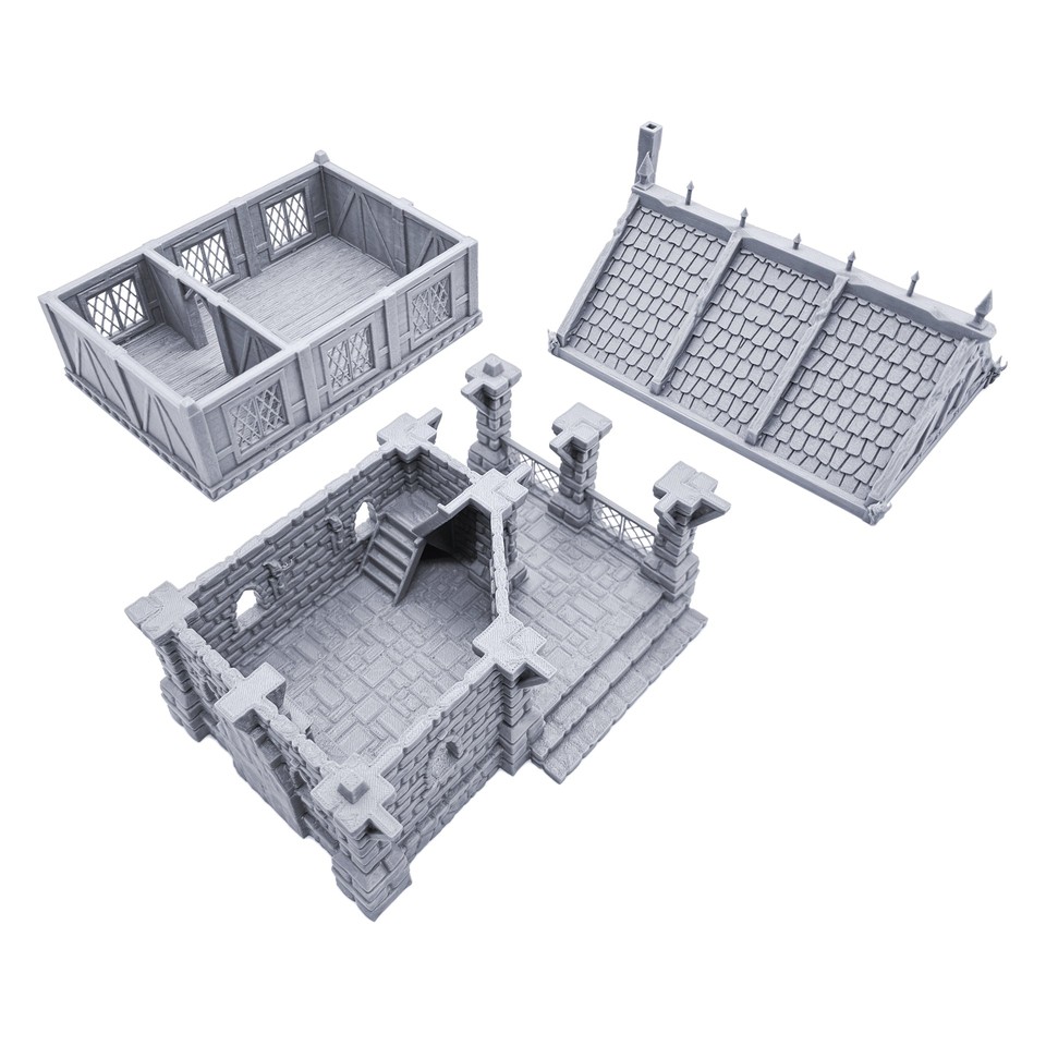 Ulvheim Small Merchant House by Terrain4Print, Tabletop RPG Scenery ...