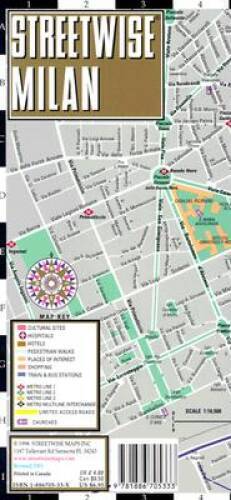 Streetwise Milan - Map By Brown, Michael - GOOD 9781886705333| eBay