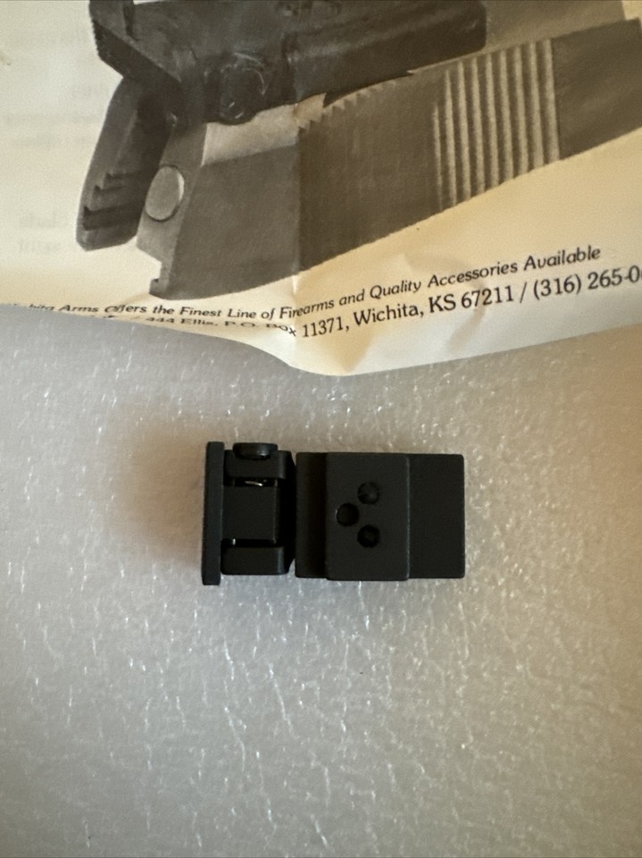 Wichita Adjustable Rear Sight Low Mount 1911 | eBay
