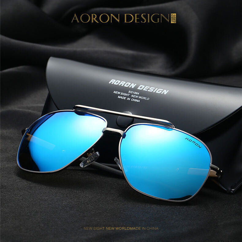 Eyewear HD Polarized Mens Aluminium Sunglasses Driving Air Force Eye ...