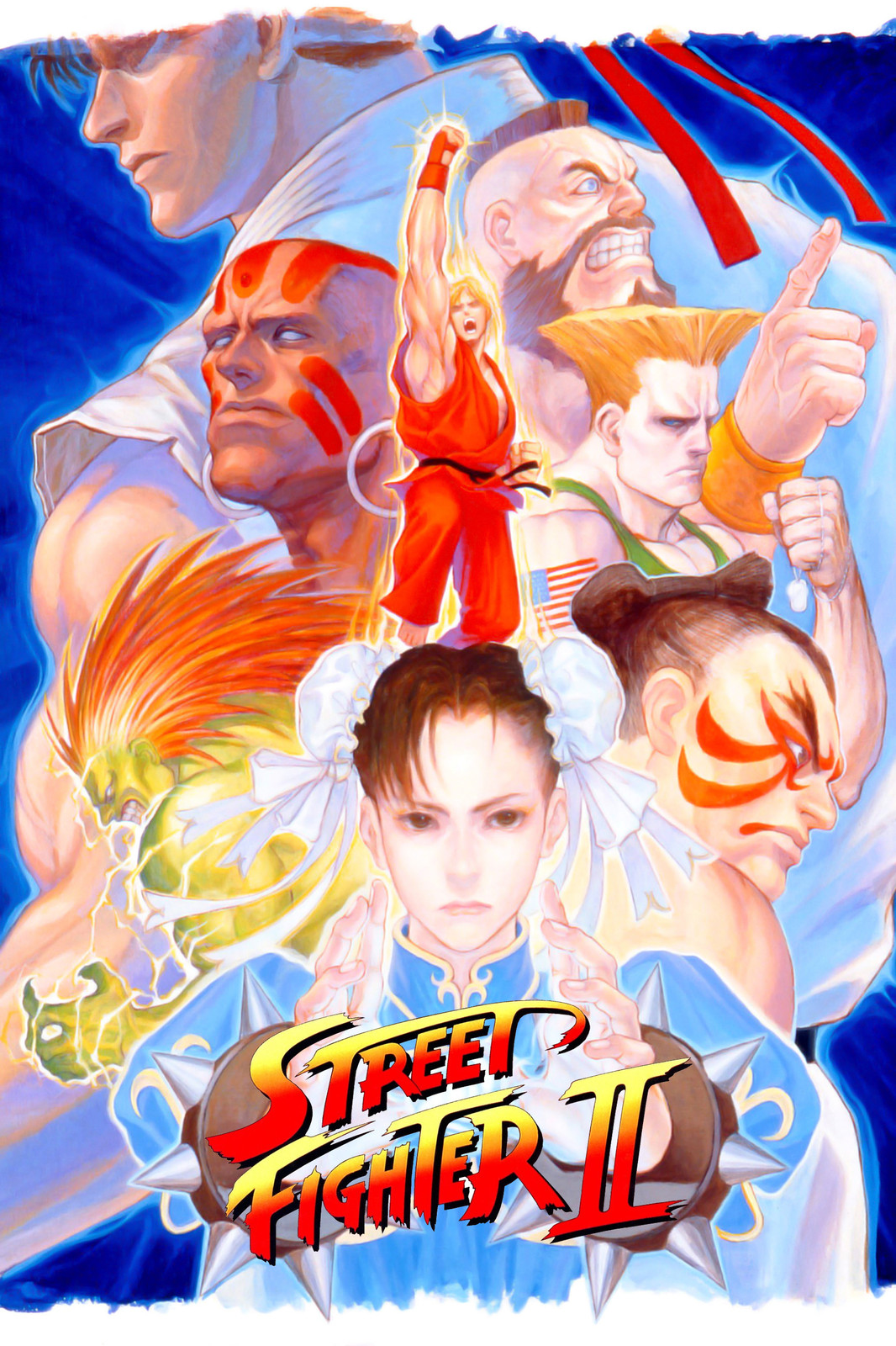 Street Fighter 2 Retro Game Poster |4 Sizes|#2 MAME Arcade Snes Sega ...