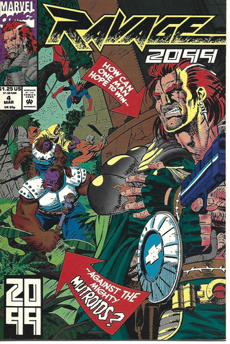 RAVAGE 2099 #4 PAUL RYAN COVER MARVEL COMICS 1993 BAGGED AND BOARDED | eBay
