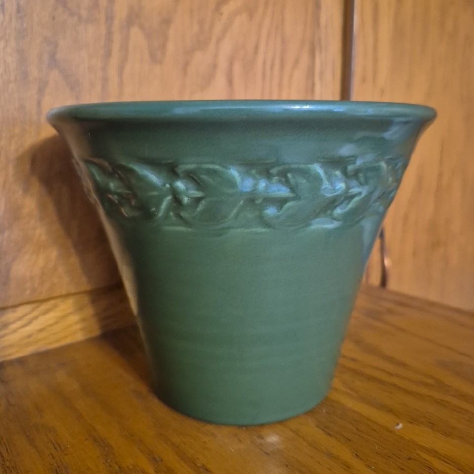 Red Wing Pottery #677 Flower Pot 6.5in | eBay