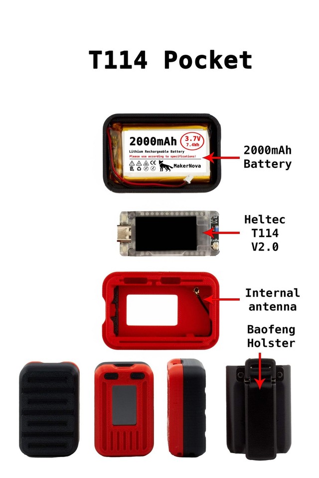 Heltec T114 V2.0 Complete Meshtastic Node | eBay