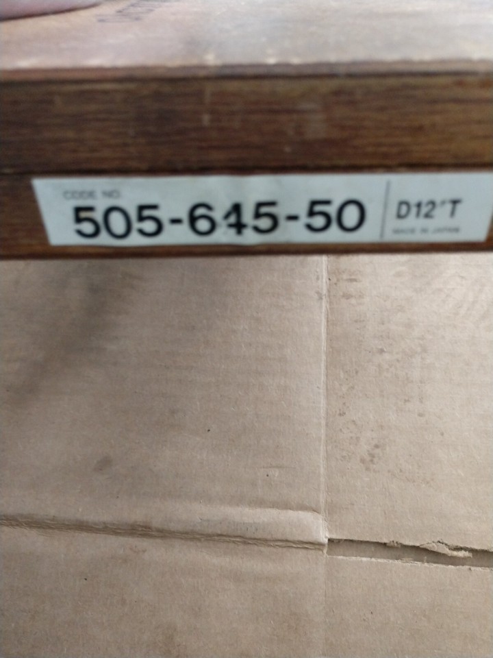 MITUTOYO 12 Inch DIAL CALIPER NO 505-645-50 w/ CASE | eBay