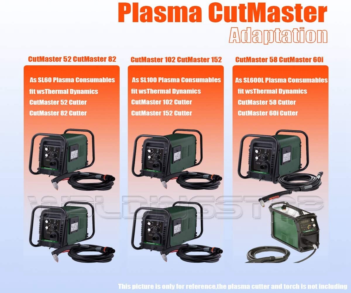 Cutmaster 52 Consumables Electrode 9-8215 for SL60 Torch Thermal ...