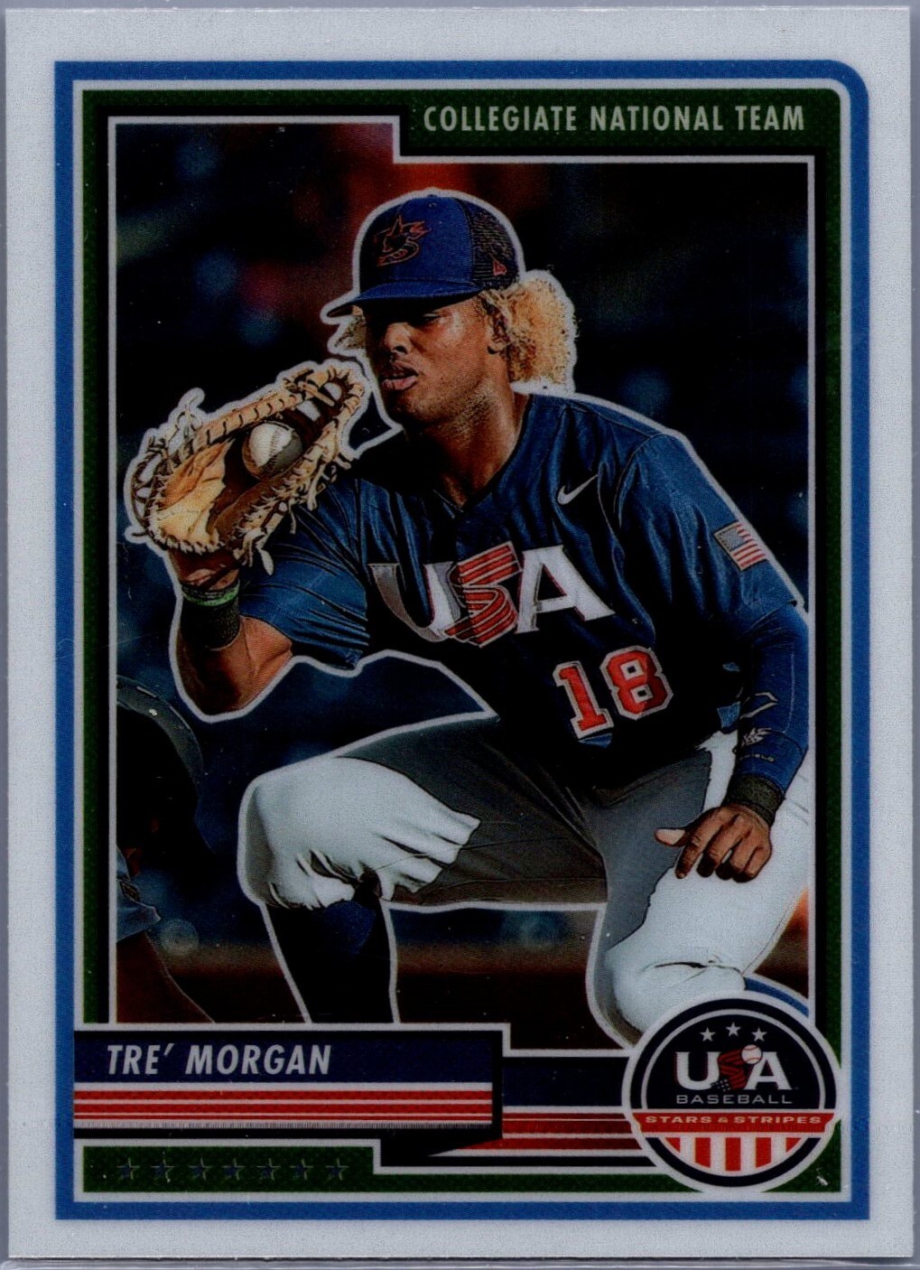 2023 Panini Stars and Stripes Tre' Morgan Rookie Rays LSU RC #78 | eBay