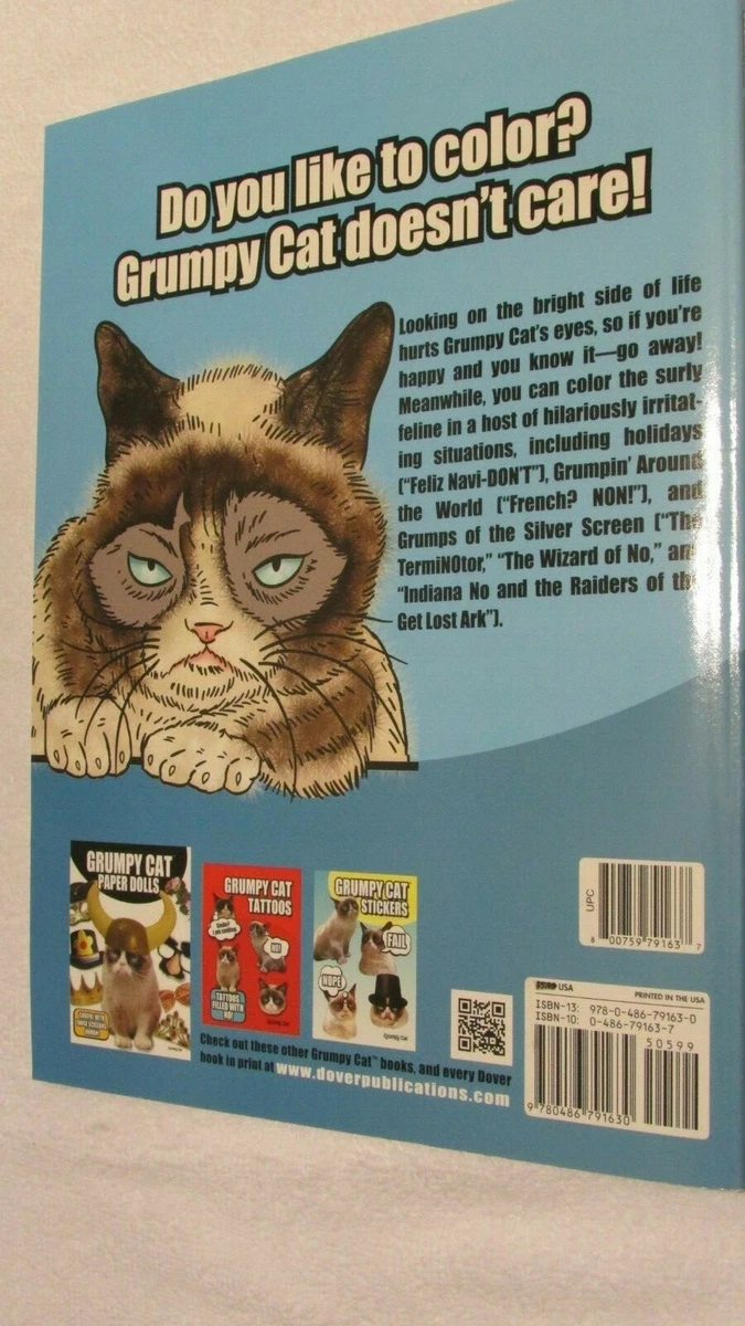 Grumpy Cat Coloring Book