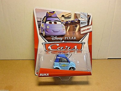 NEW DISNEY PIXAR CARS/AIRPORT ADVENTURE(CHASE) RUKA DIECAST NEW ON CARD ...