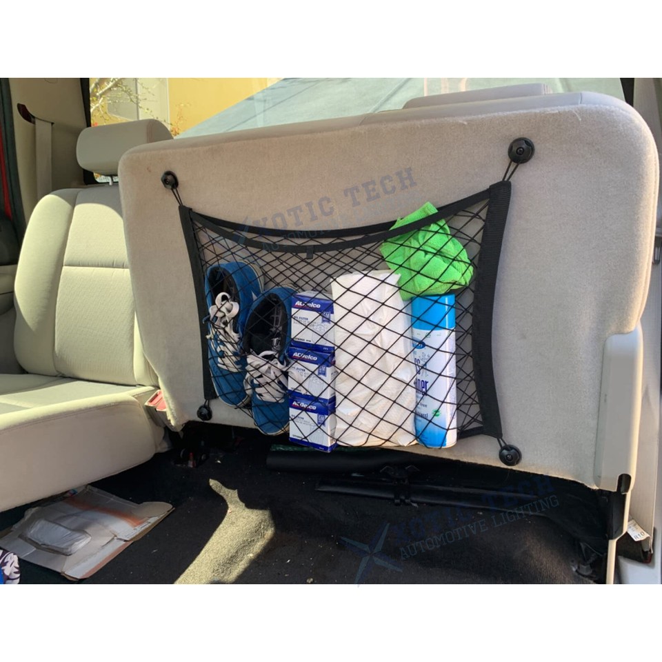 RV Boat Minivan Car Small Cargo Net Pocket Trunk Side Elastic Storage ...