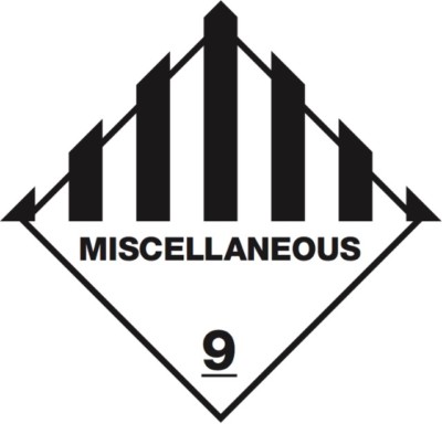 1x Miscellaneous 9 Hazard Warning Decal Waterproof Sticker | eBay UK