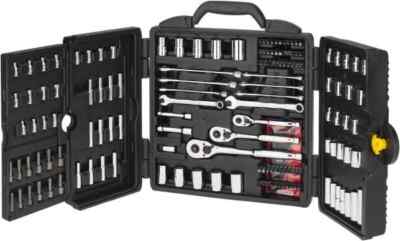 Stanley 96-011 Deep Standard Socket Set: 170 Pc Inch/Metric Measurement ...