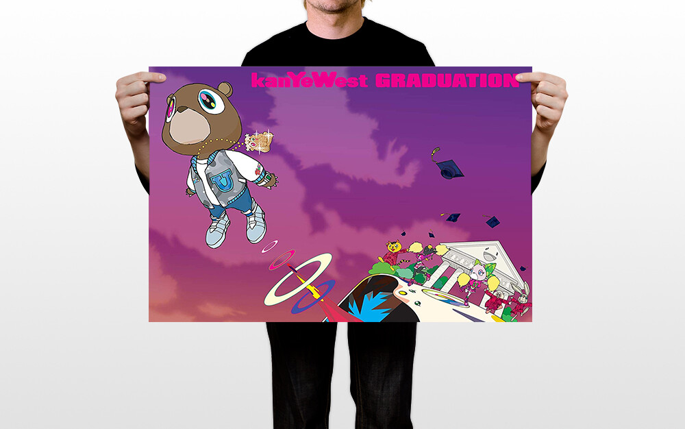 Kanye West Graduation Poster