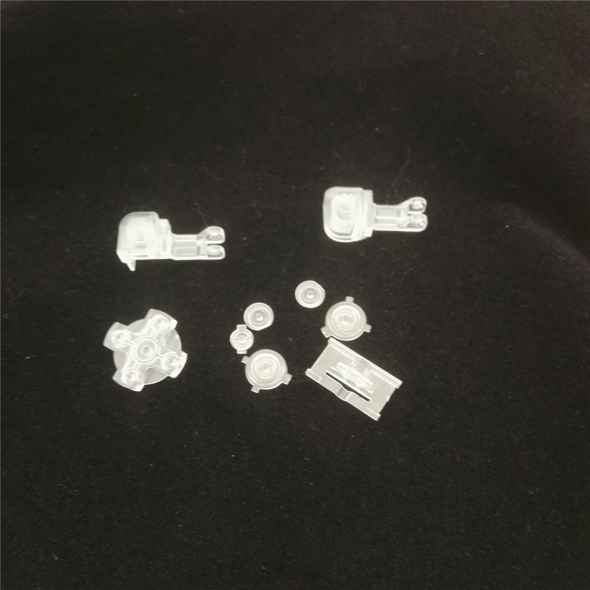 Clear White A Buttons L R Buttons D-pad For Nintendo Game Boy Advance ...