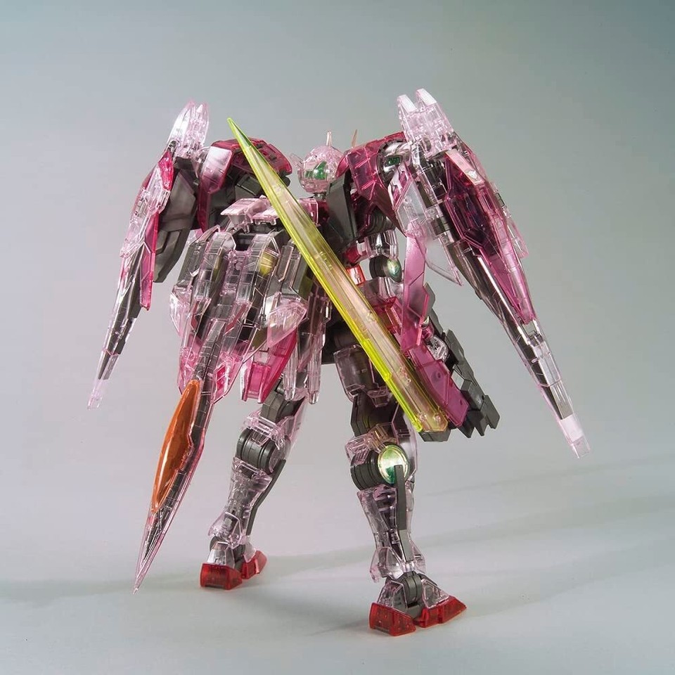 Gundam Base Limited 00 Trans Am Raiser Clear Color Model Kit MG 1/100 ...