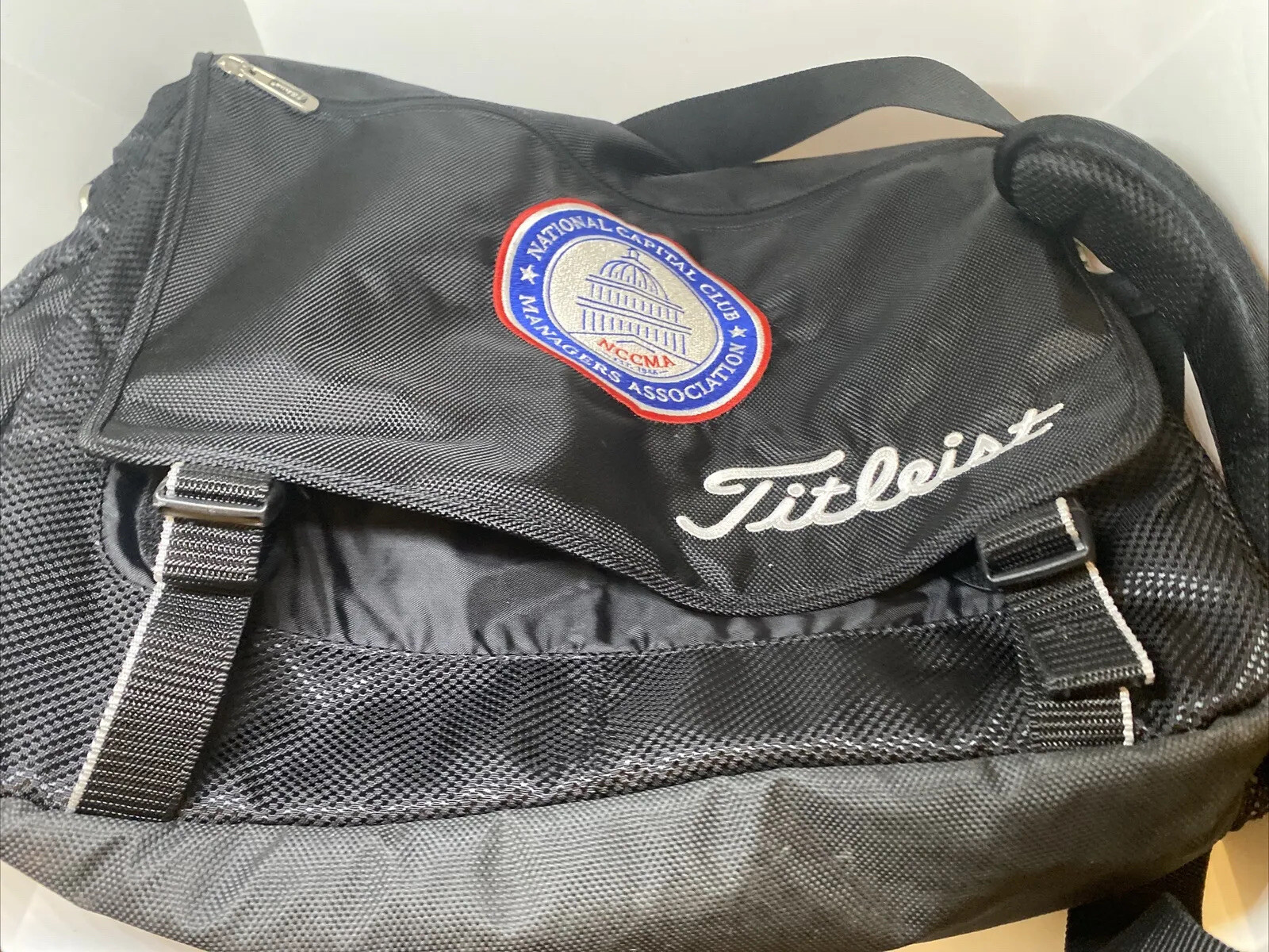 Titleist Golf Laptop Briefcase Travel Business Messenger Bag w ...