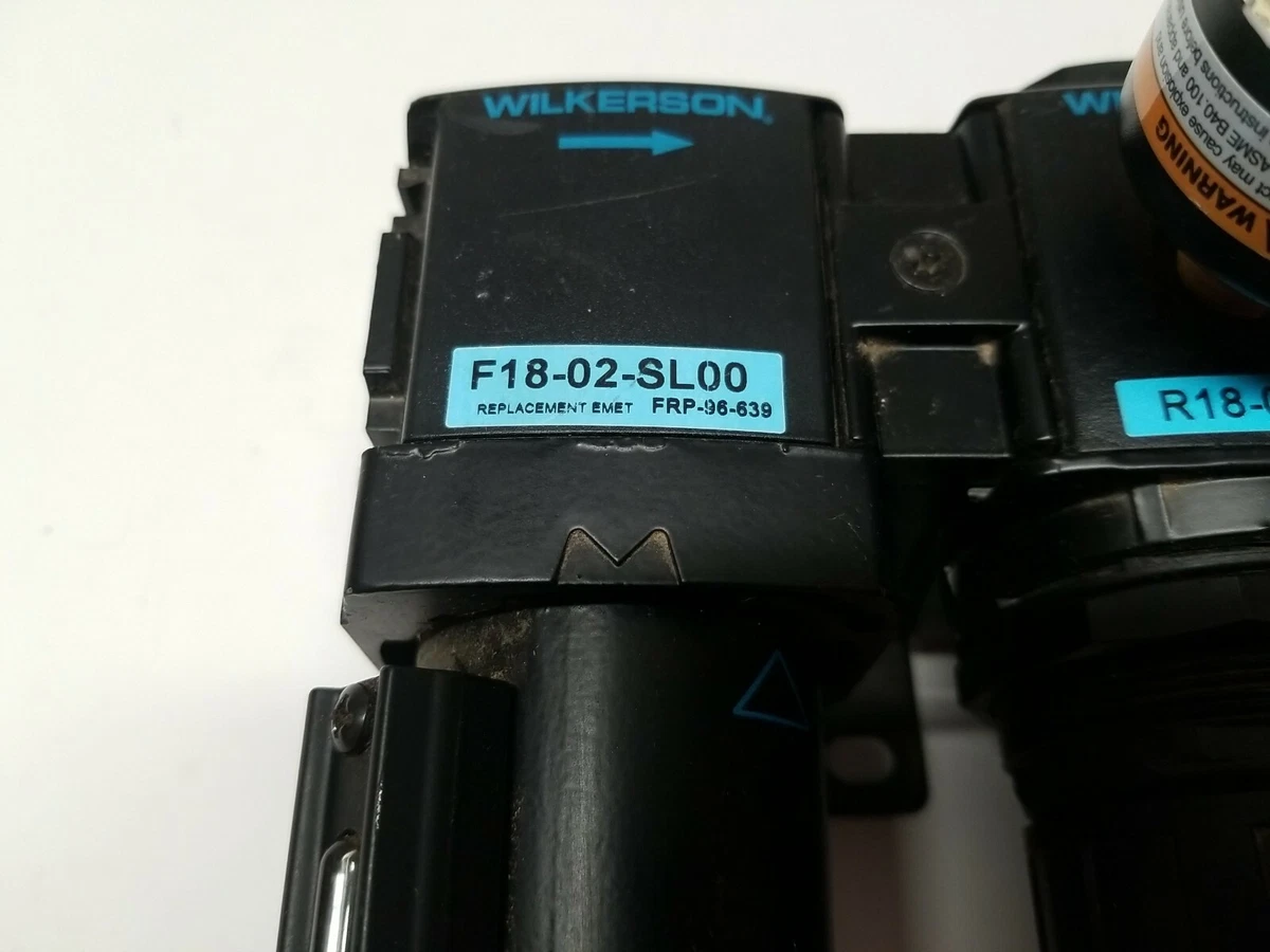 Wilkerson Pneumatic Filter Lubicator Regulator 0-125psig, 54% OFF
