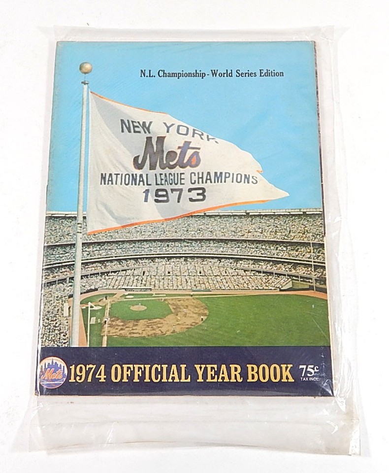 Lot of (9) Assorted 1973 to 1979 New York Mets Yearbooks | eBay