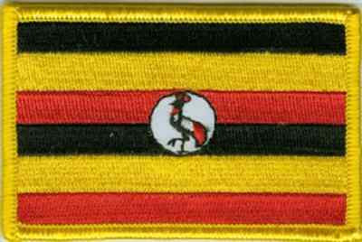 Aufnäher Uganda Fahne Flagge Aufbügler Patch 8 x 5 cm | eBay.de