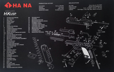 HK USP gun cleaning Mat (US Seller) | eBay