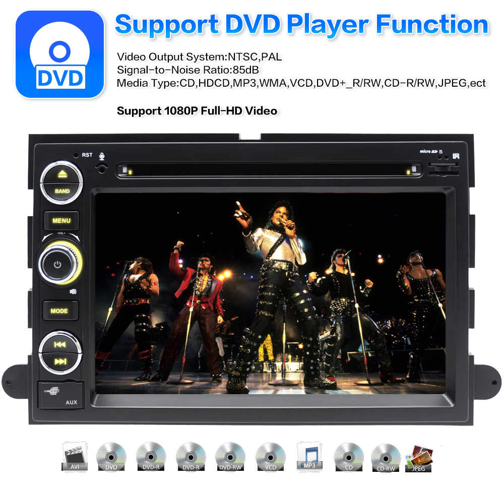 For Ford F150 2004 2005 2006 2007 2008 Car DVD Stereo GPS Android ...