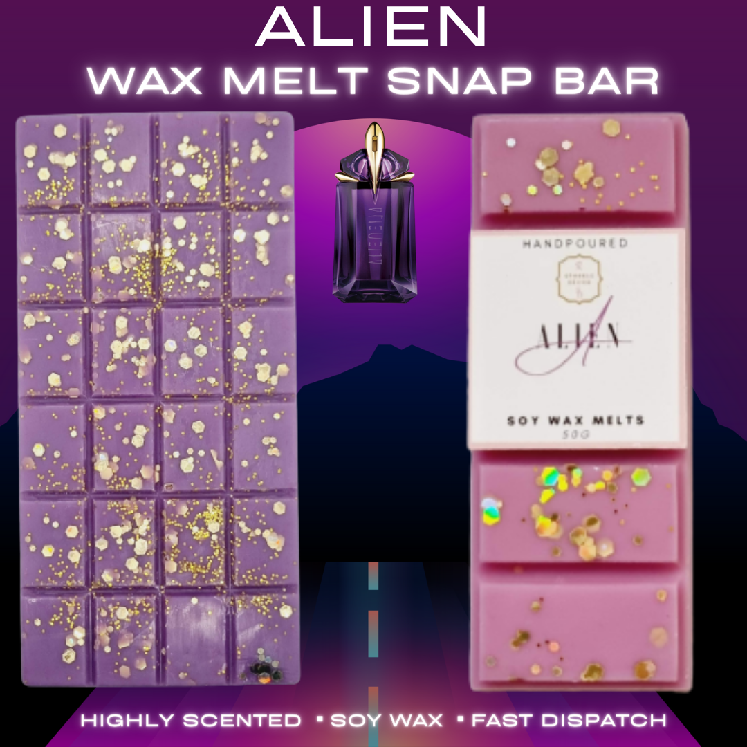 Alien Wax Melts ♡ Highly Scented Snap Bar ♡ Vegan Soy Wax Melts Gift | eBay