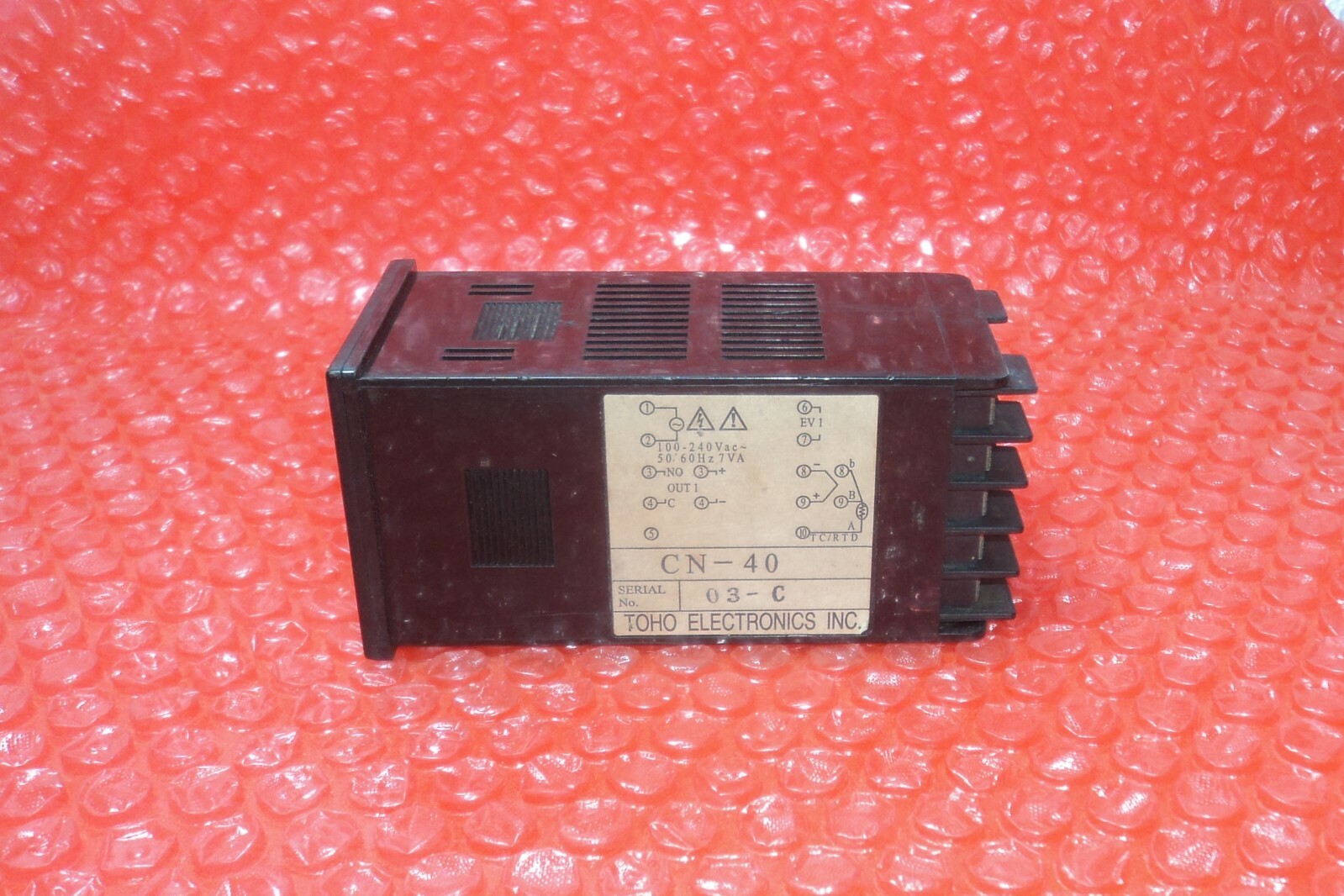 Toho Electronics CN-40 Digital Temperature Controller CN40 | eBay