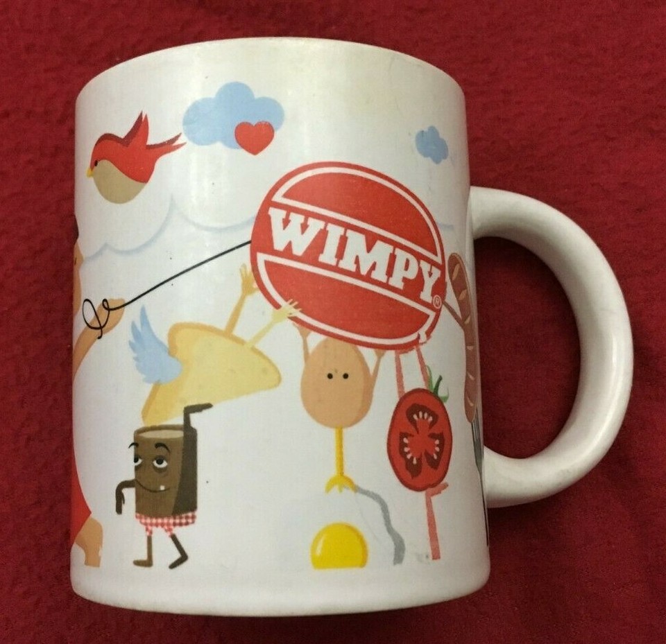 Wimpy Moment #6 Coffee Cup Mug "LEKKA BREKKIES since '67" | eBay