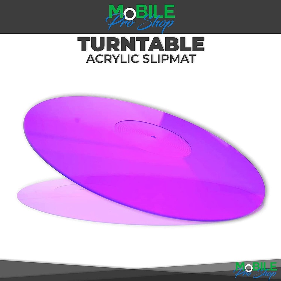 Acrylic Turntable Mat-Acrylic Slipmat for 12" Vinyl LP Record Players ...
