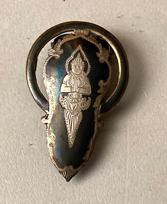 .939 SILVER SCARF CLIP HAND MADE IN SIAM | eBay