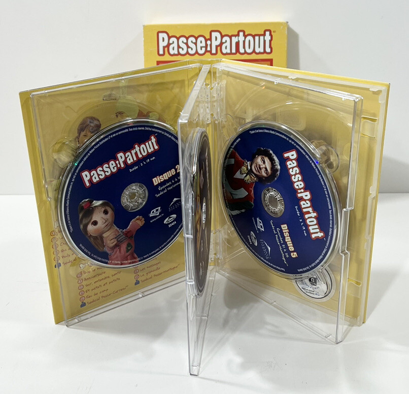Passe Partout Volume 1 - 5 DVD Box Set - Canadian French - Episodes 1 ...