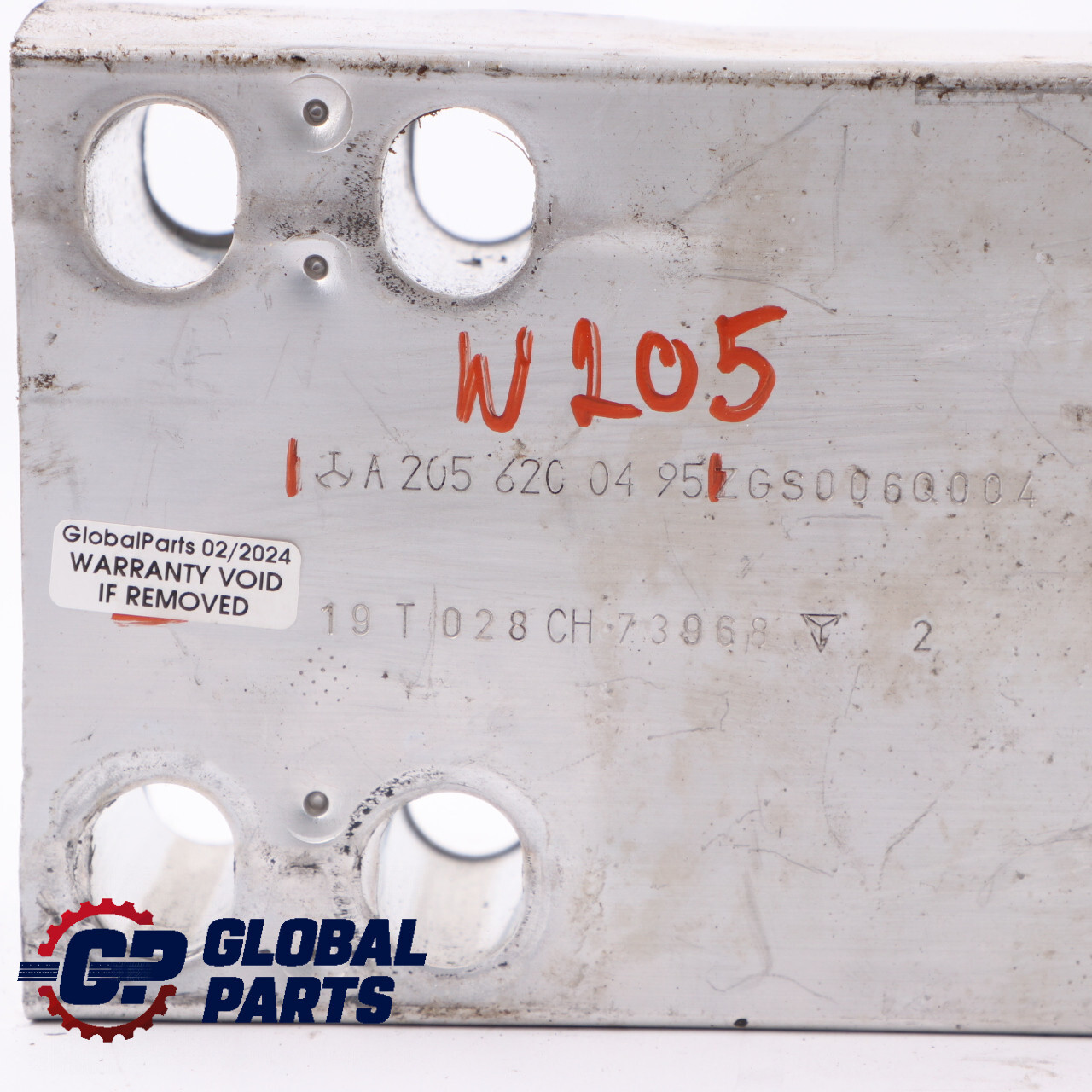 Mercedes W205 Front Bumper Reinforcement Impact Absorber Right O/S ...