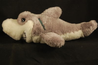 Sharkey Grey White Shark 10" Plush Toy Network Stuffed Lovey Animal | eBay